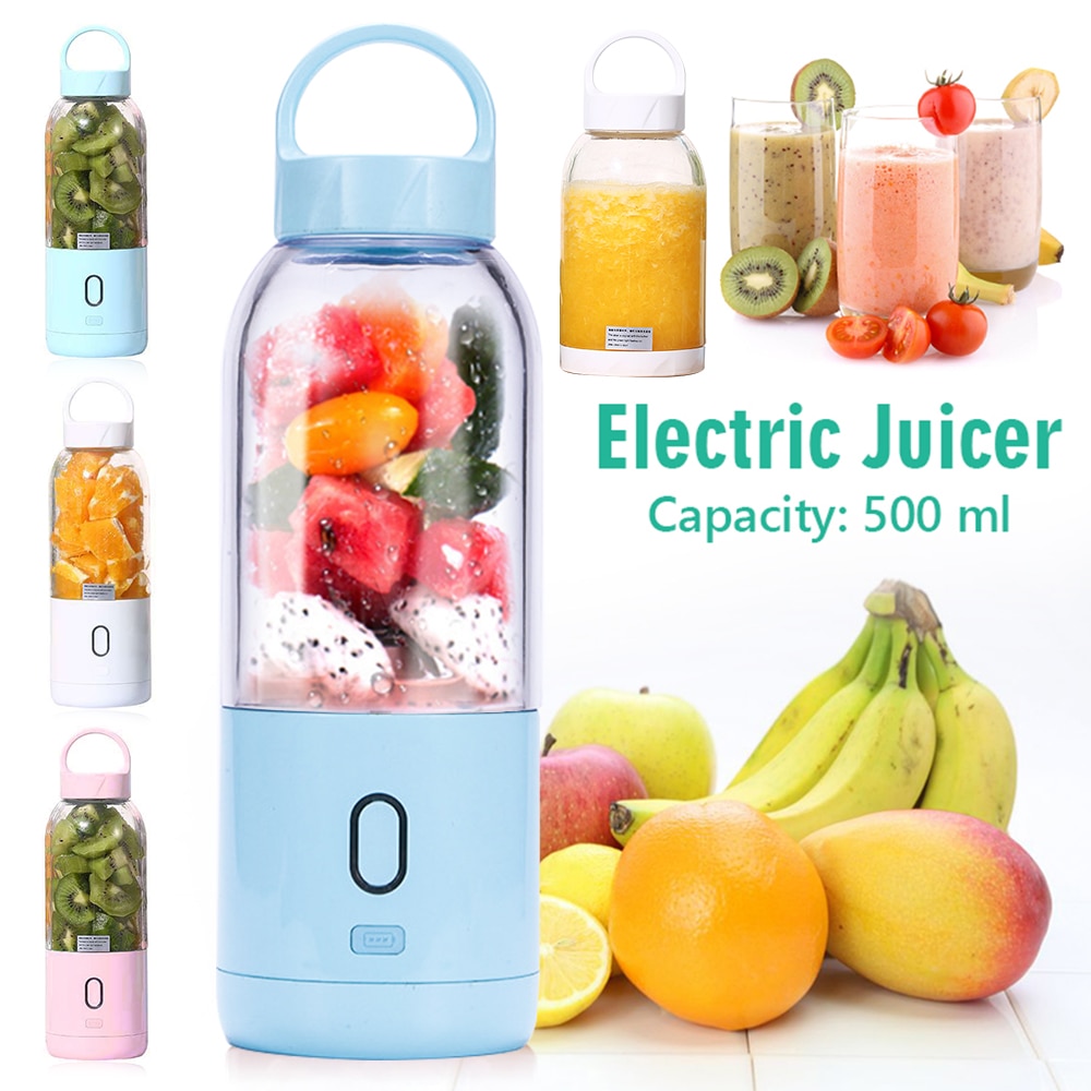 500ML 3000mAh Portable Smoothie Blender Mini USB M... – Vicedeal