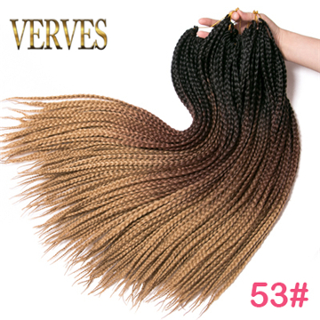 VERVES Crochet braids 7 pack 24 inch box braid 22 ... – Grandado