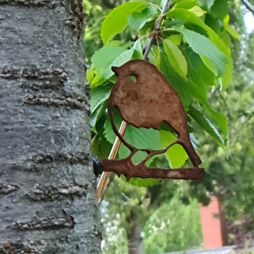 Metal Mini Robin Bird Art Silhouette Decoration Ex... – Vicedeal