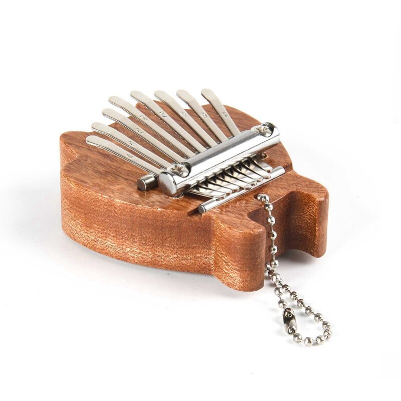 Piano de pouce de 8 touches avec la lanière Mini Instruments de musique ...