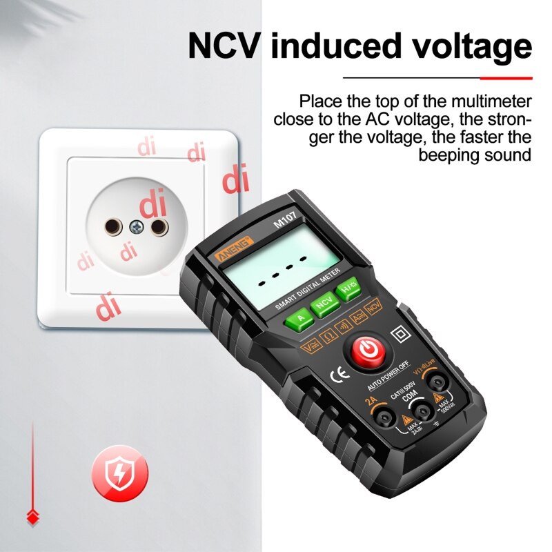 Digital Multimeter 4000 Counts Multimeter Tester A... – Grandado