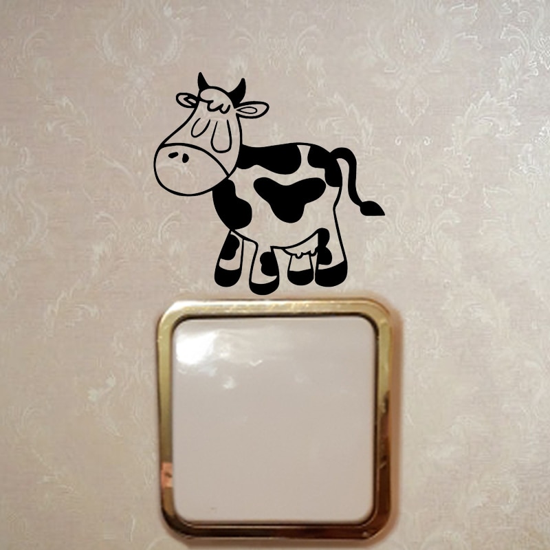 YJZT-pegatina de decoración de animales de vaca, c... – Grandado