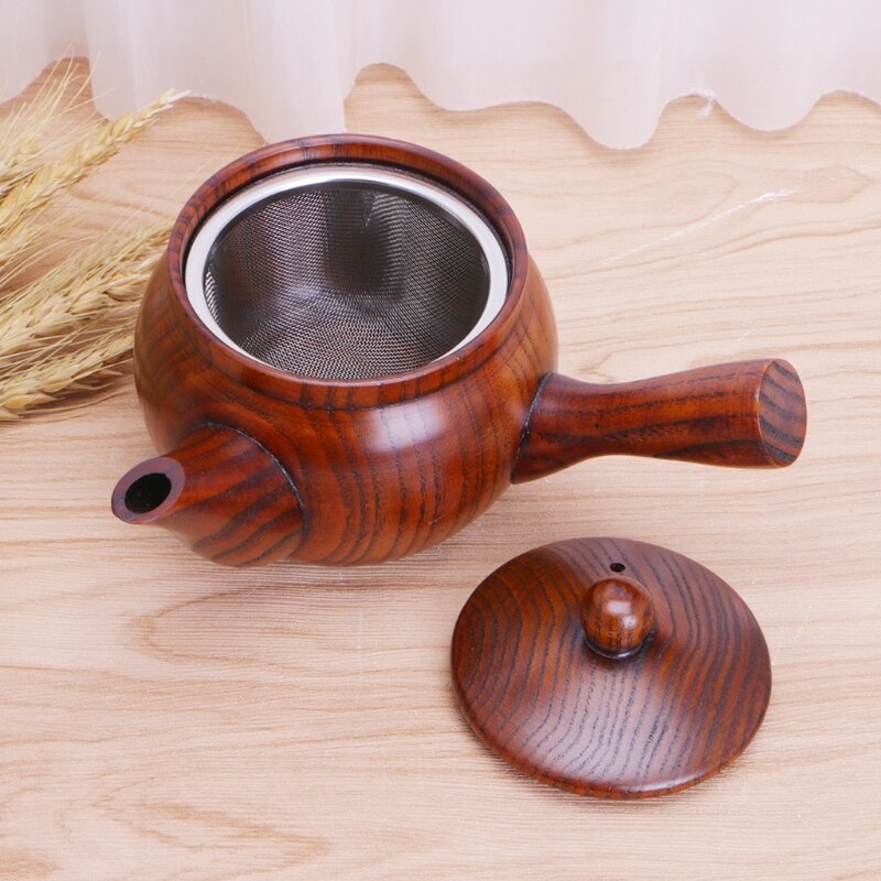 Chinese Style Traditional Nature Wooden Teapot Lon... – Vicedeal