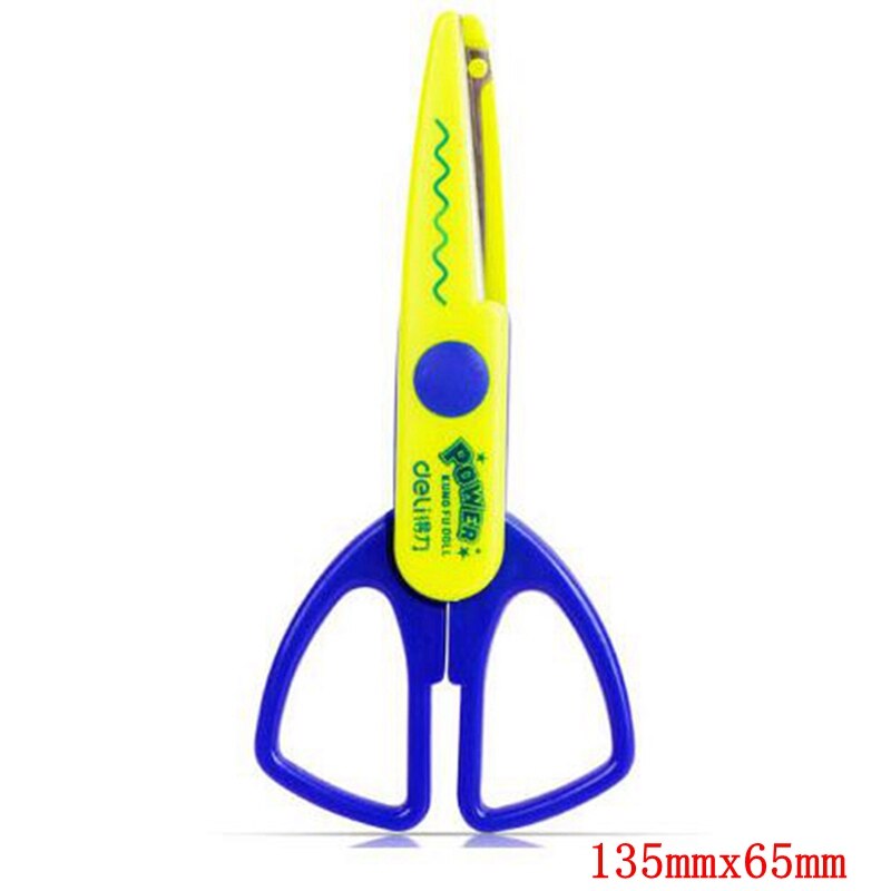 Zig Zag Scissors Laciness School Scissors Shear Cu... – Grandado