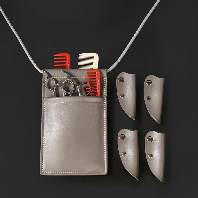 PU Leather Scissors Bag Adjustable Strap Hair Styl... – Vicedeal
