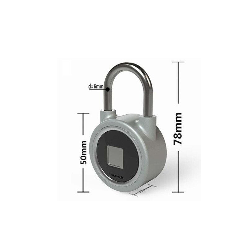 Keyless Mini Vingerafdruk Slot Bluetooth Lock Elek... – Vicedeal