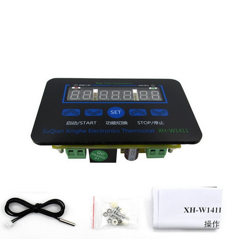 Termostato Digital LED W1411, controlador de tempe... – Grandado