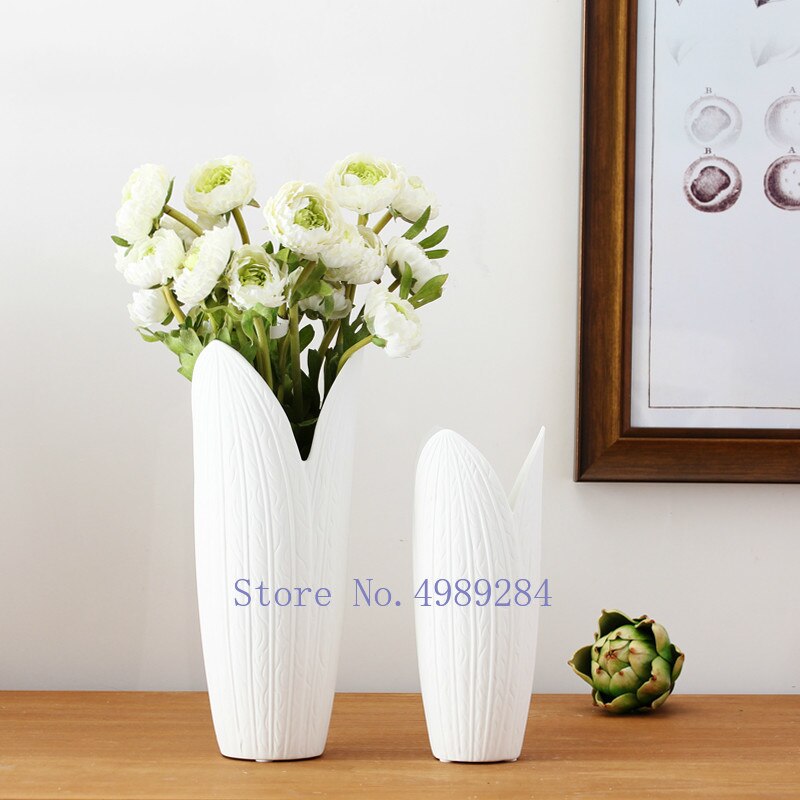ceramics vase Flower pattern Flower arrangement ac... – Grandado