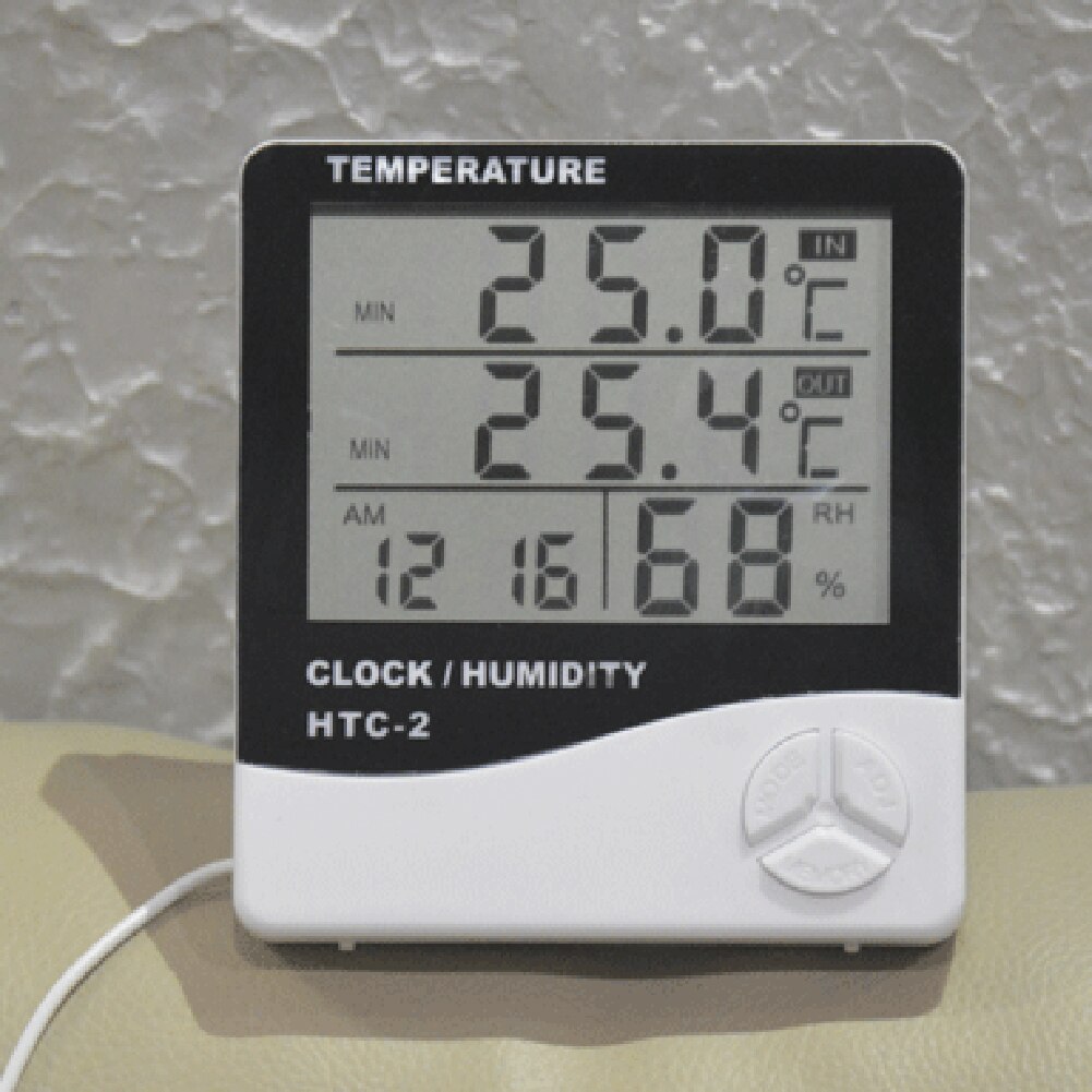 LCD Electronic Digital Temperature Humidity Meter ... – Grandado