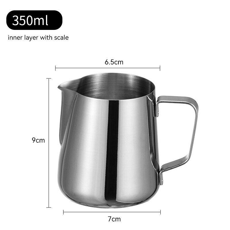 Coffee Latte Milk Frothing Jug Milk Frother Pitche... – Grandado
