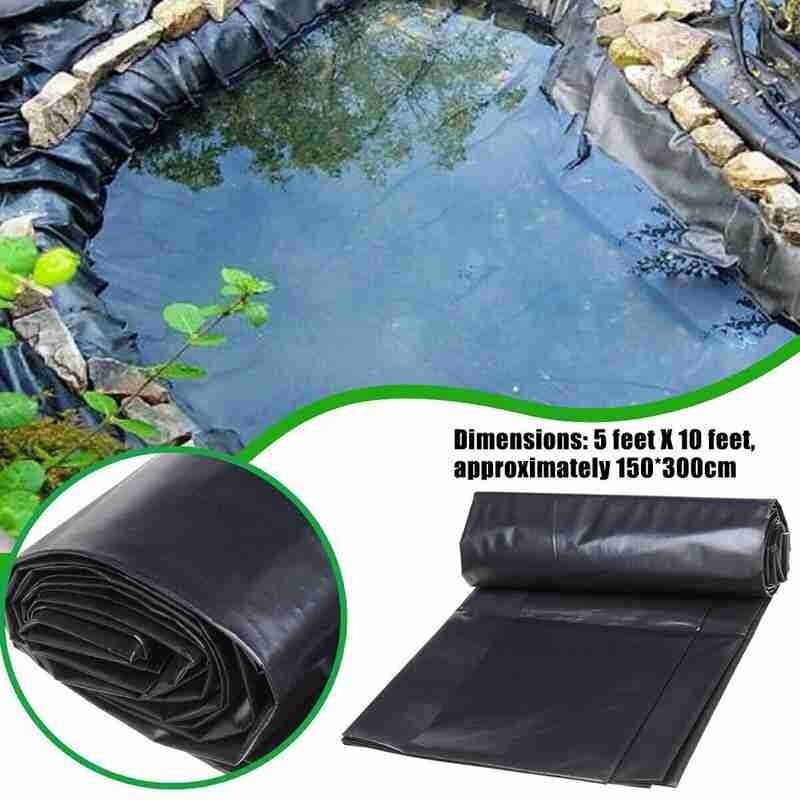 1.5x3m Fish Pond Cloth Waterproof Hdpe Pond Lining... – Grandado
