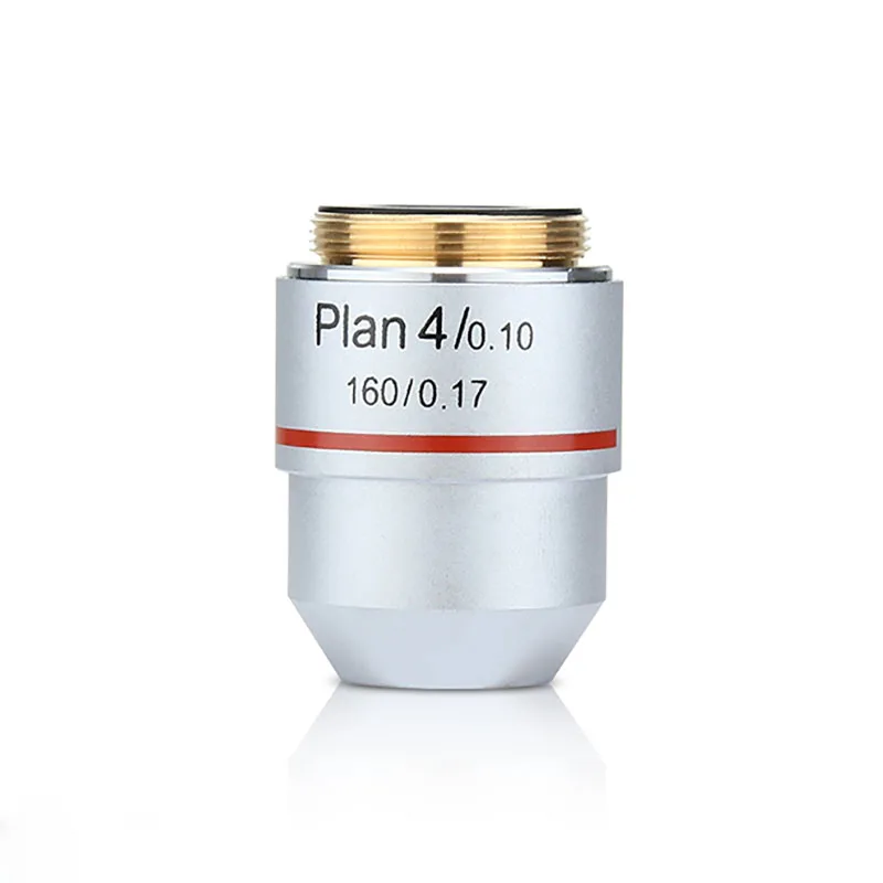 Lente objetivo acromática de 195 Plan 4X 10X 20X 4... – Grandado
