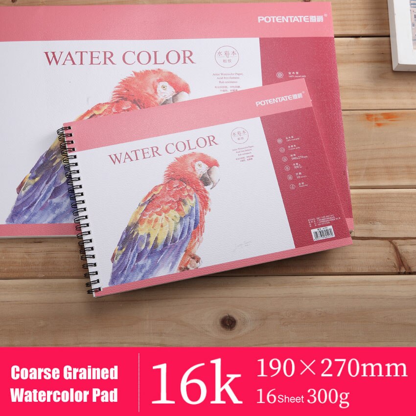 POTENTATE A4 16sheets 300g Artist watercolor paper... – Grandado