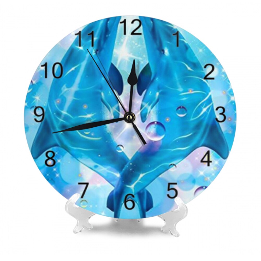 25CM Round Wall Clock Numeral Digital Dial Mute Si... – Grandado