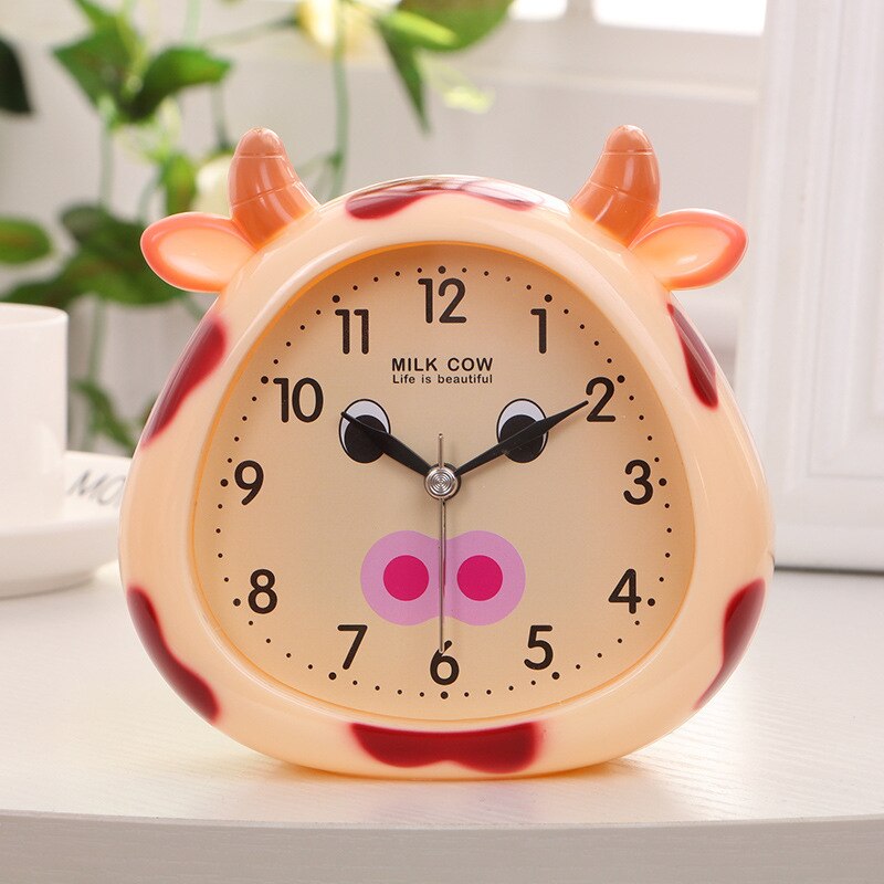 QMJHVX Cartoon Alarm Clock Student Night Light Clo... – Grandado