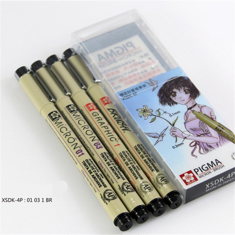 Sakura Pigma Micron Drawing Pen Liner 7pcs/4pcs se... – Grandado