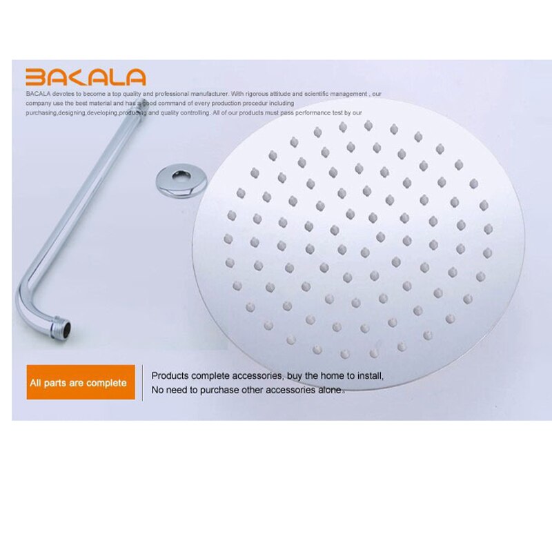 BAKALA 8 inch 10 Inch 12 inch 16inch Round bathroo... – Vicedeal