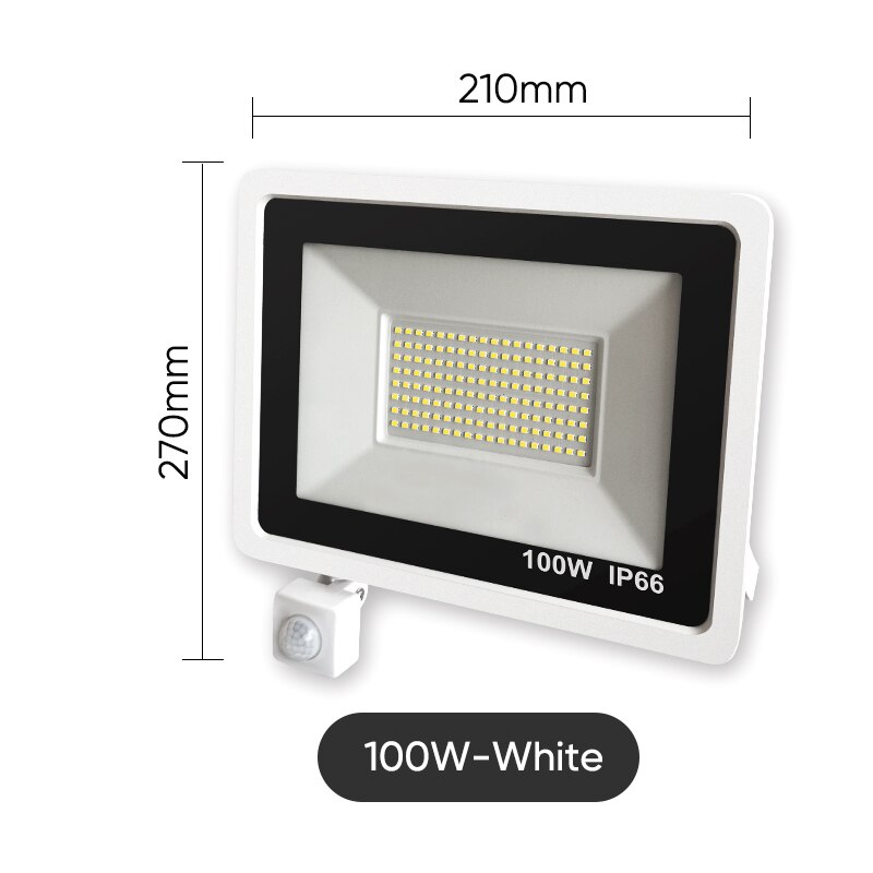 LED Floodlight RIP Motion Sensor IP66 Outdoor Wate... – Vicedeal