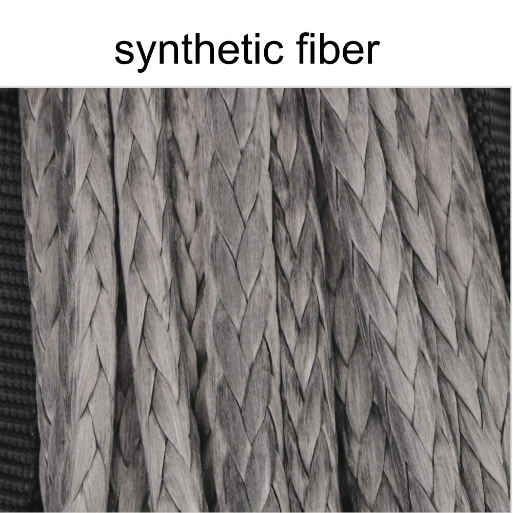 Tow Rope 4.8mm*15M Winch Line Synthetic Fiber Rope... – Vicedeal