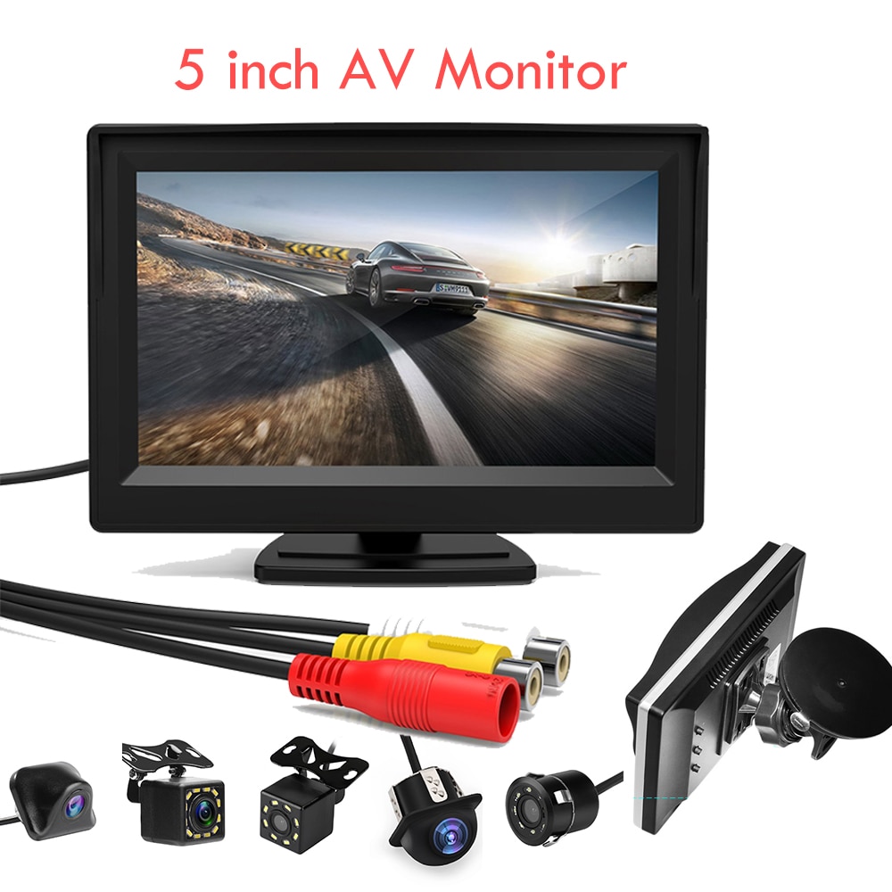 5 inch TFT LCD Screen Car Monitor HD800*480 Revers... – Vicedeal