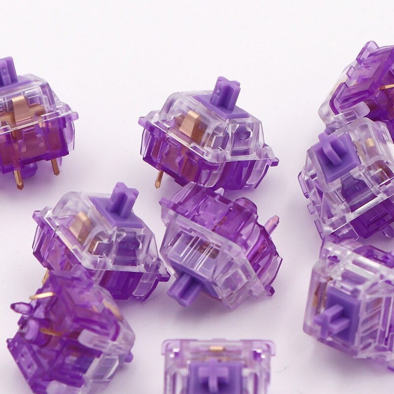 Keypro Everglide Switches 5pins Crystal Purple Swi... – Vicedeal