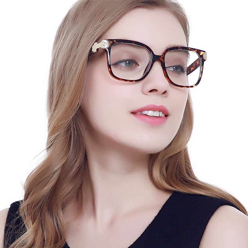 Transparent Square Women Glasses Trendy optical ey... – Grandado