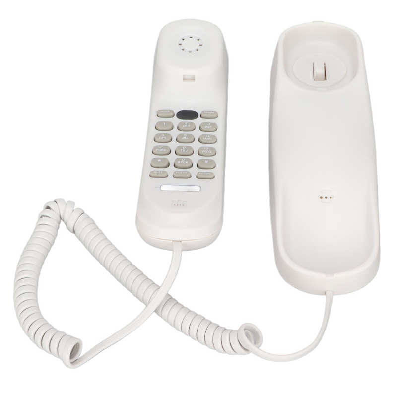 Mini Phone Office Telephone Wall Mountable Telepho... – Vicedeal