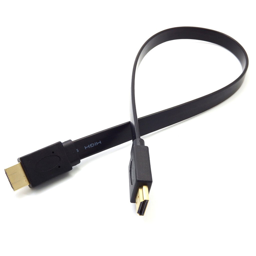 Full HD Short HDMI Cables1.4Version Thin Flat Cabl... – Vicedeal