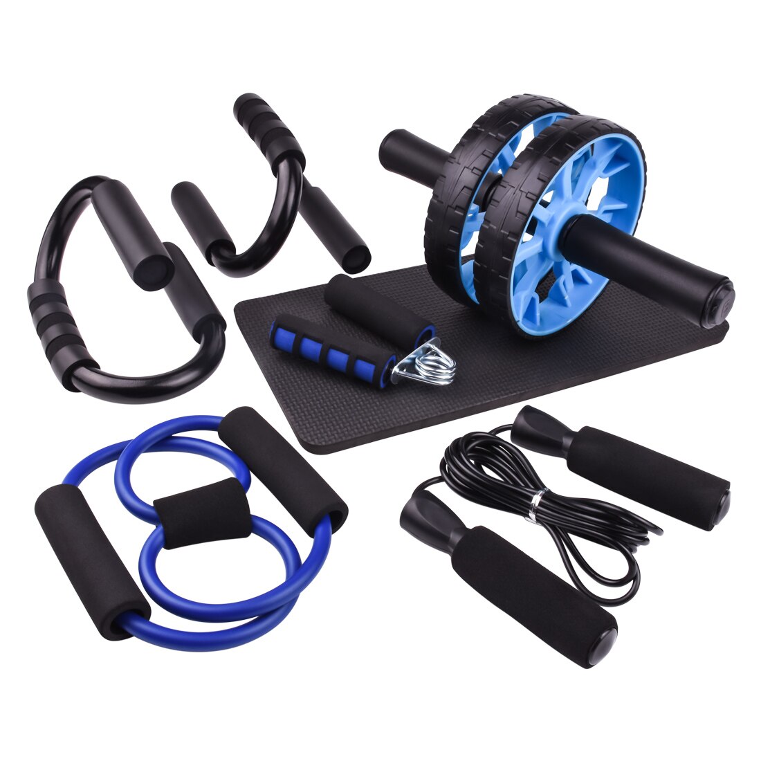 AB Wheel Push Rod Sports Home Fitness Device for A... – Grandado