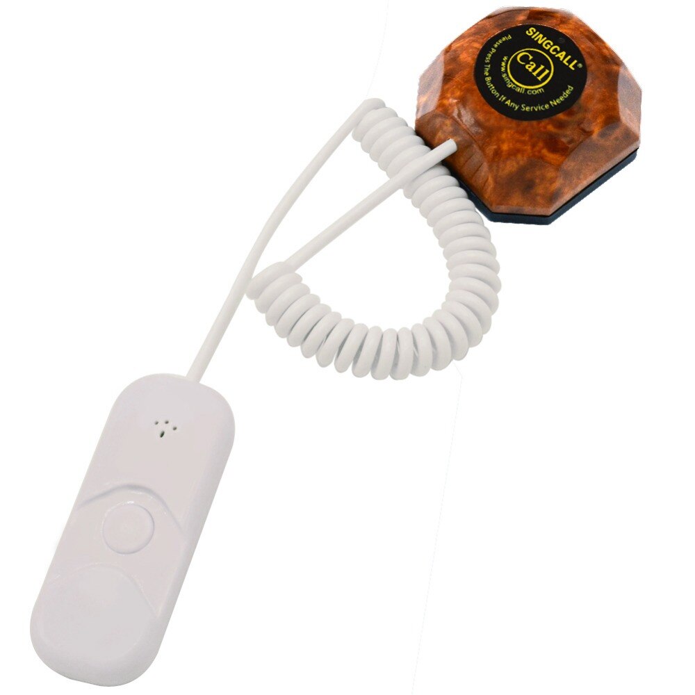 SINGCALL Wireless Calling Bell with Hand Shank, Tw... – Grandado