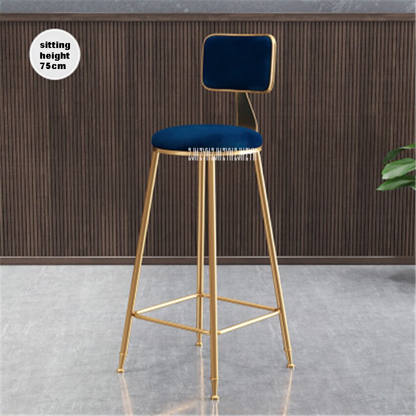 TX8909 Flannelette / Leather Gold Bar Backrest Cha... – Grandado