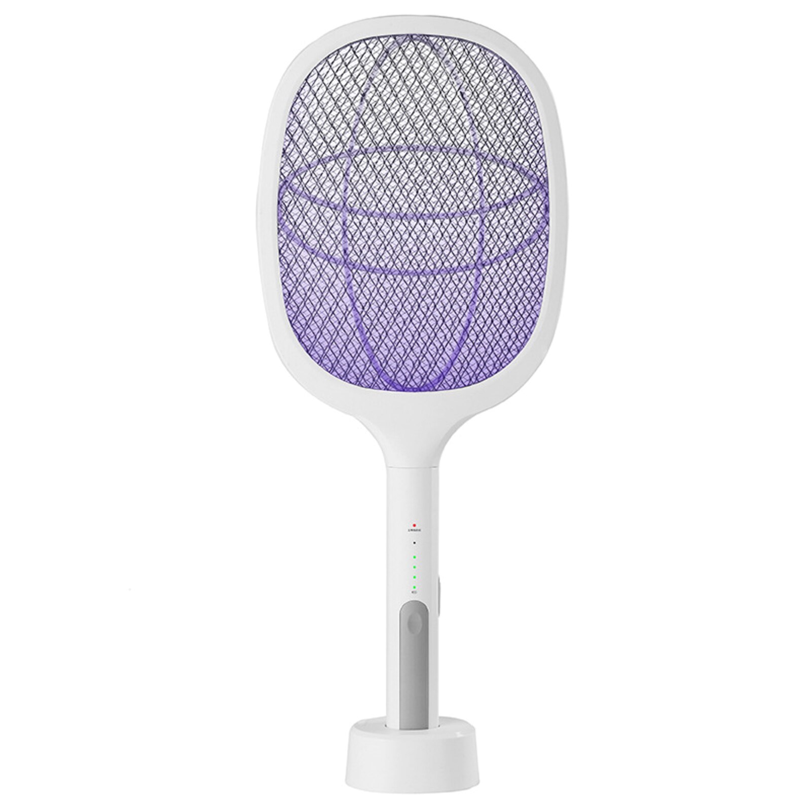 3000V Bug Racket Rechargeable Purple Light Intelli... – Grandado