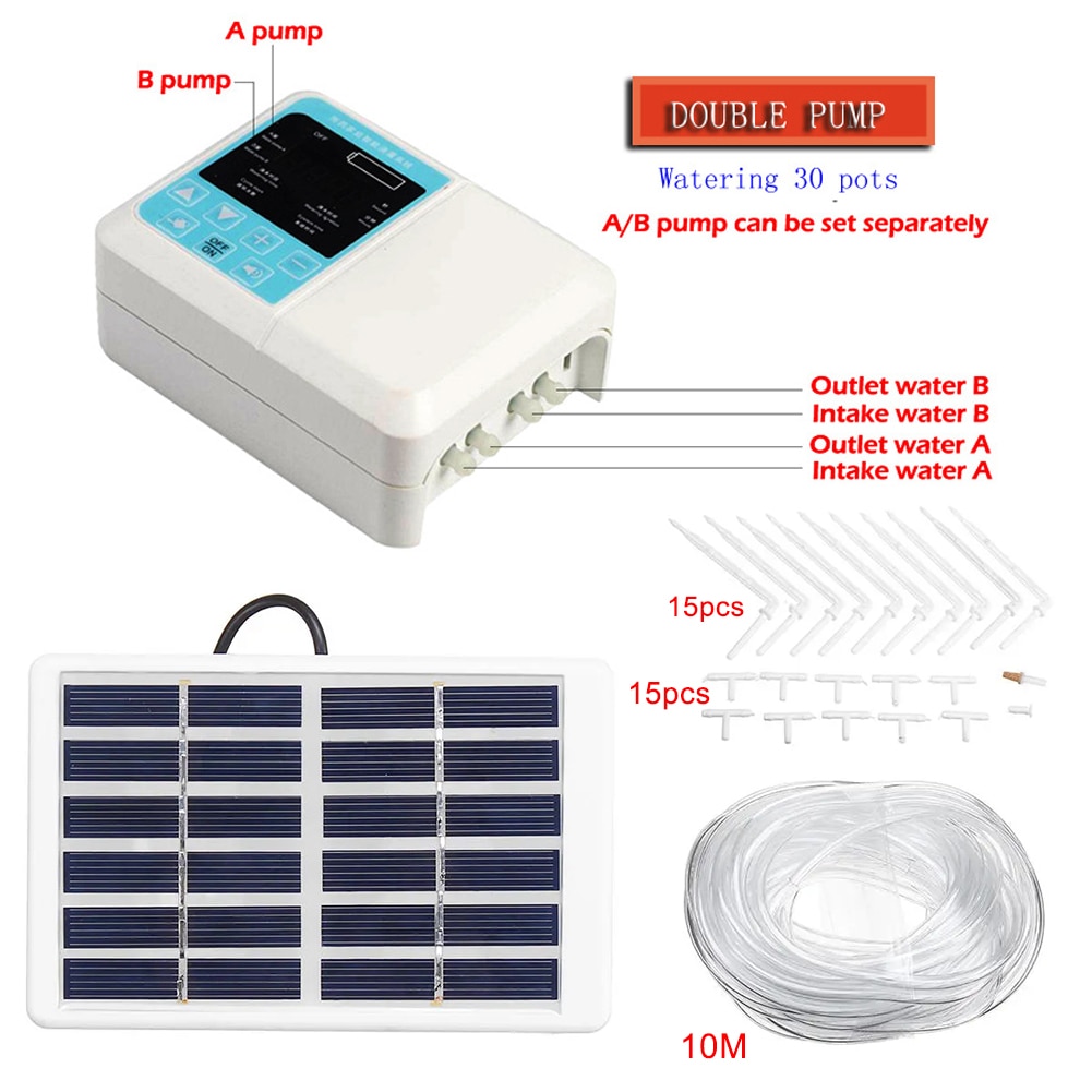 Zonne-energie Potplanten Tuin Automatisch Sproeisy... – Vicedeal