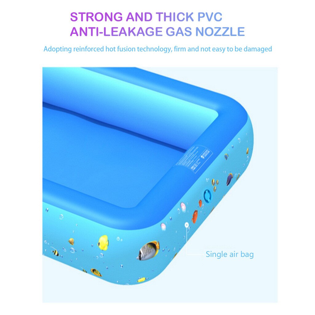 Swimming pool infant Children's inflatable pool sq... – Vicedeal