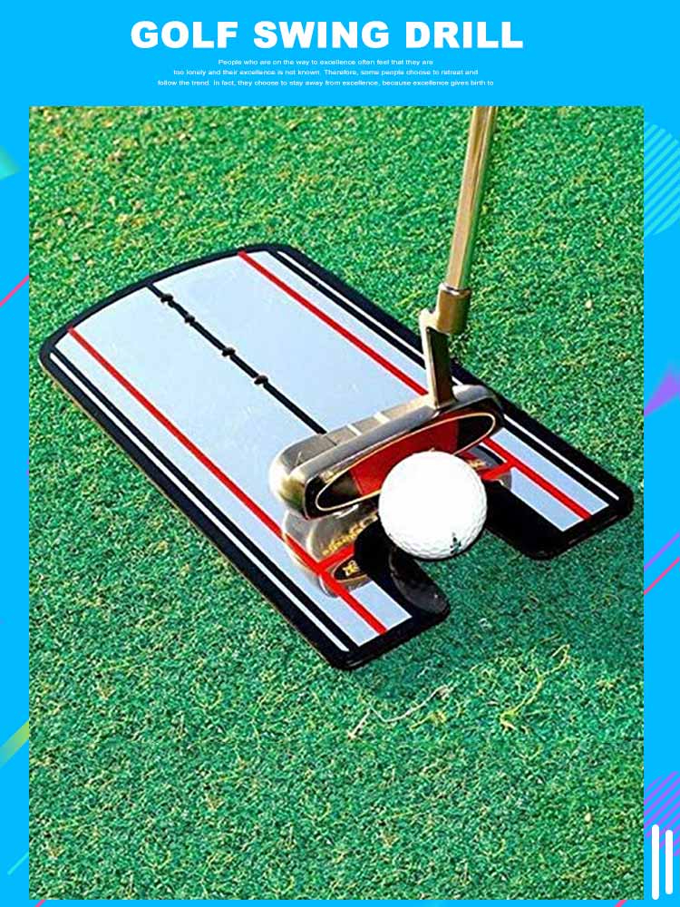 Portable Practice Golf Putting Mirror Alignment Go... – Vicedeal