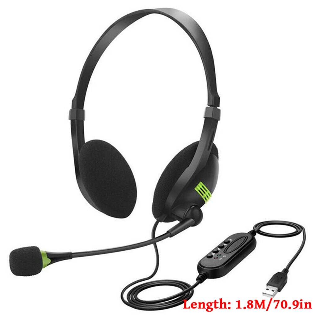 Usb Headset Met Microfoon Noise Cancelling Compute... – Vicedeal