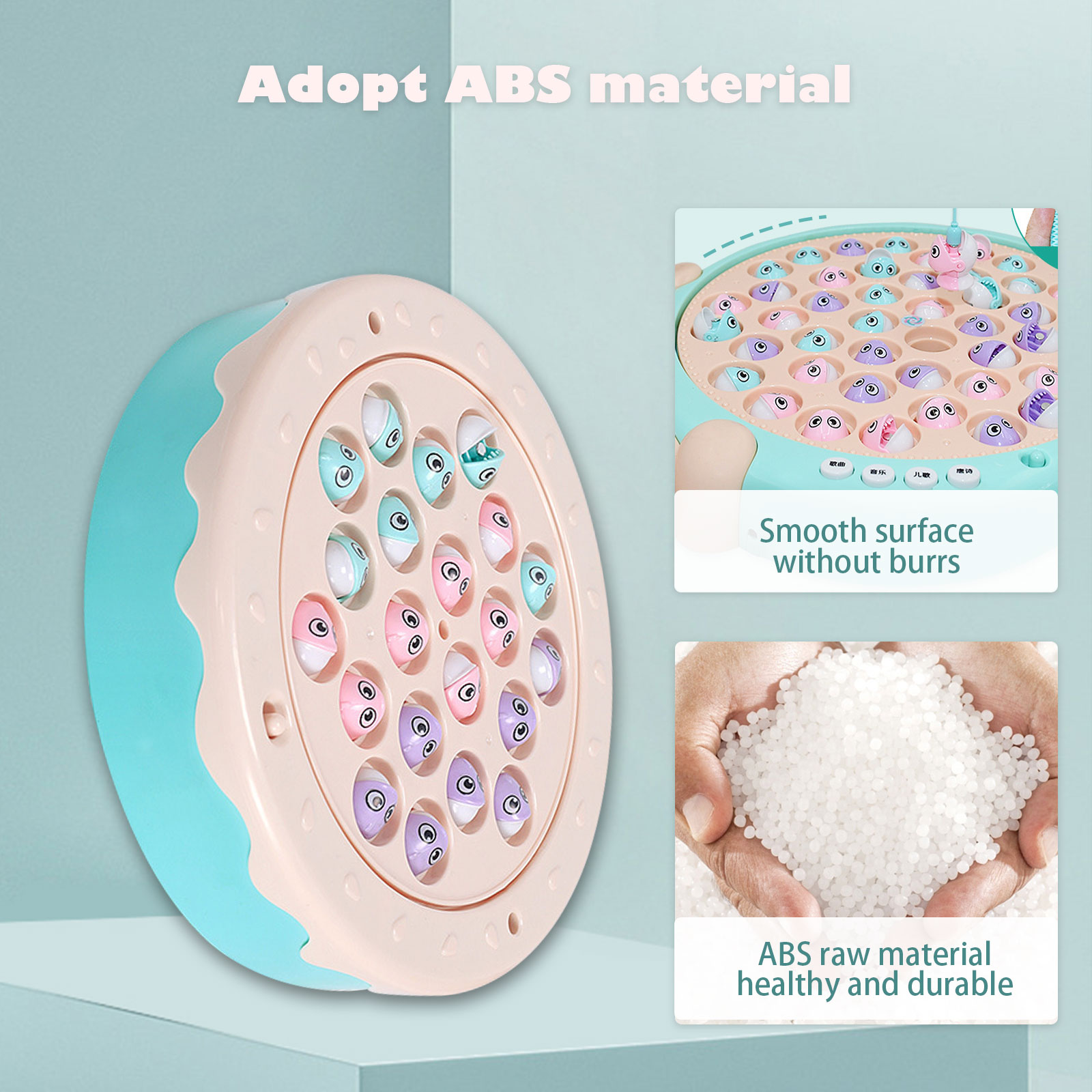 Magnet Electronic Rotating Fishing Game Interactiv... – Grandado