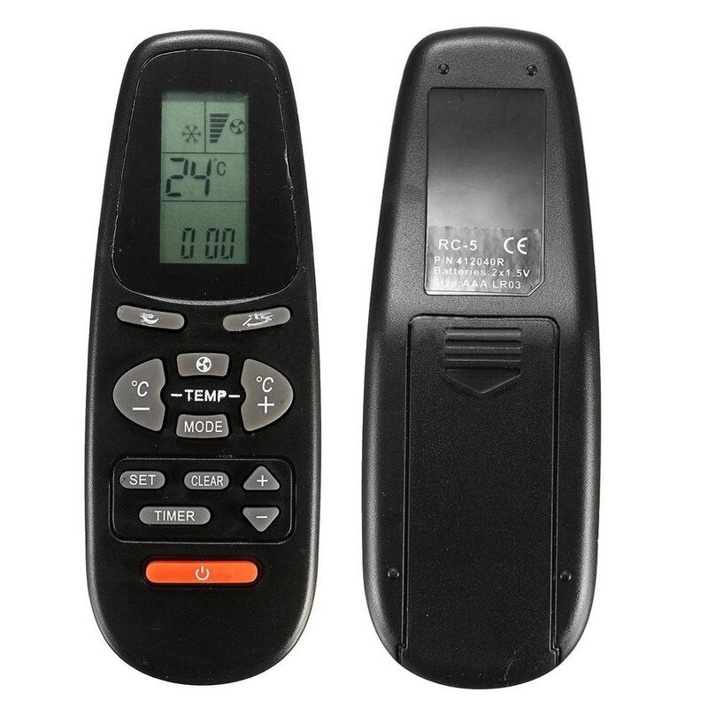 1pc Replacement Air Conditioner Remote Control Bla... – Vicedeal 1pc Replacement Air Conditioner Remote Control Bla... – Vicedeal