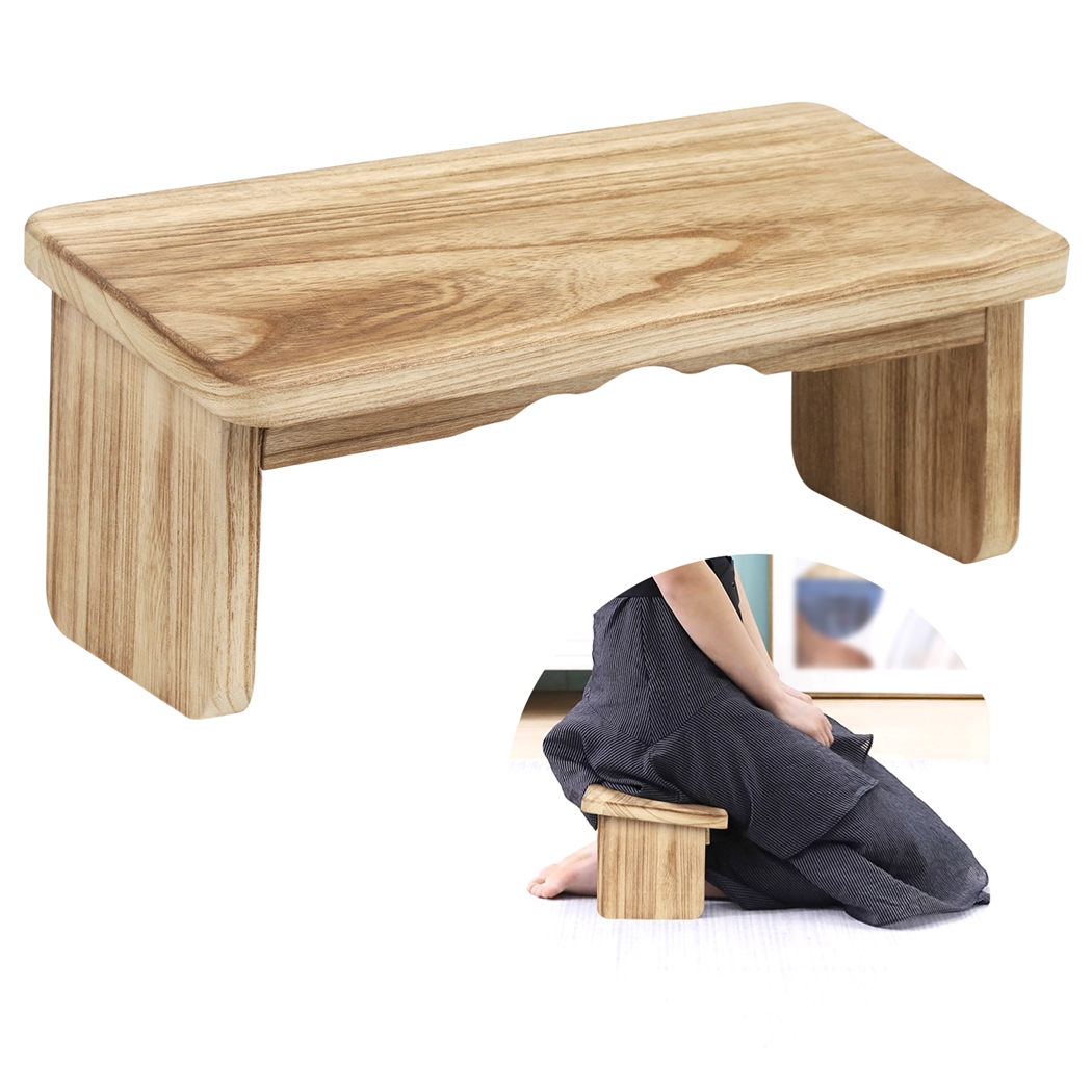 Meditation Bench Wooden Yoga Meditation Bench Fold... – Grandado