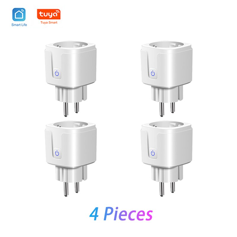 16A EU Smart WiFi Plug Power Monitor Socket Outlet... – Grandado