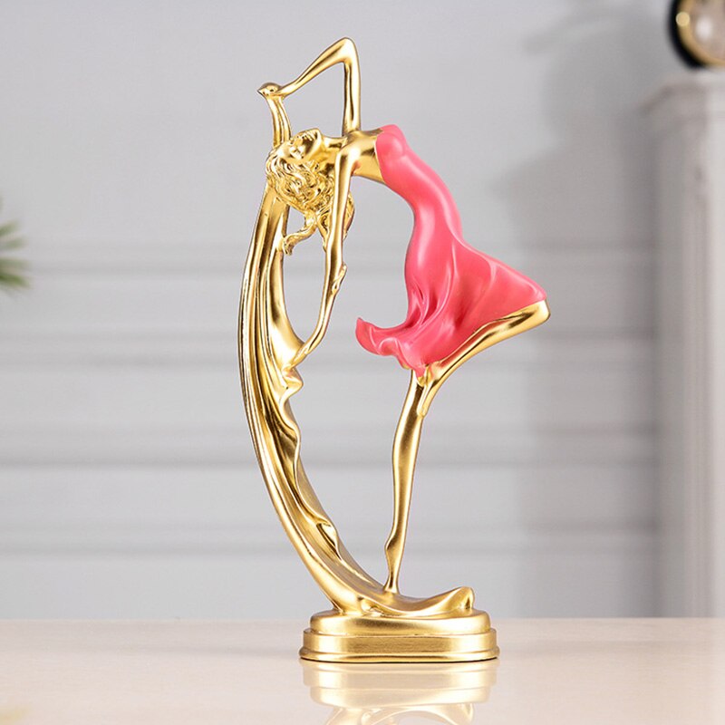 Dancing Girl Figure Statue Modern Ballet Sculpture... – Vicedeal