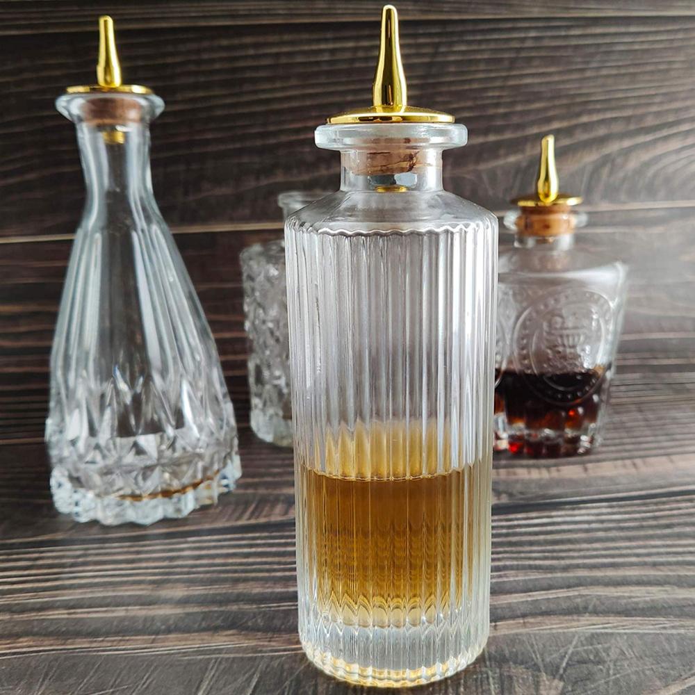 Roman Column Bitter Bottle For Cocktail 140ml Glas... – Grandado