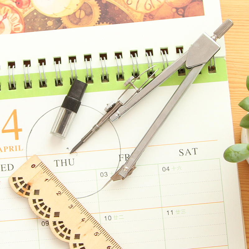 Stainless Steel Drawing Compass Geometry Tools – Grandado