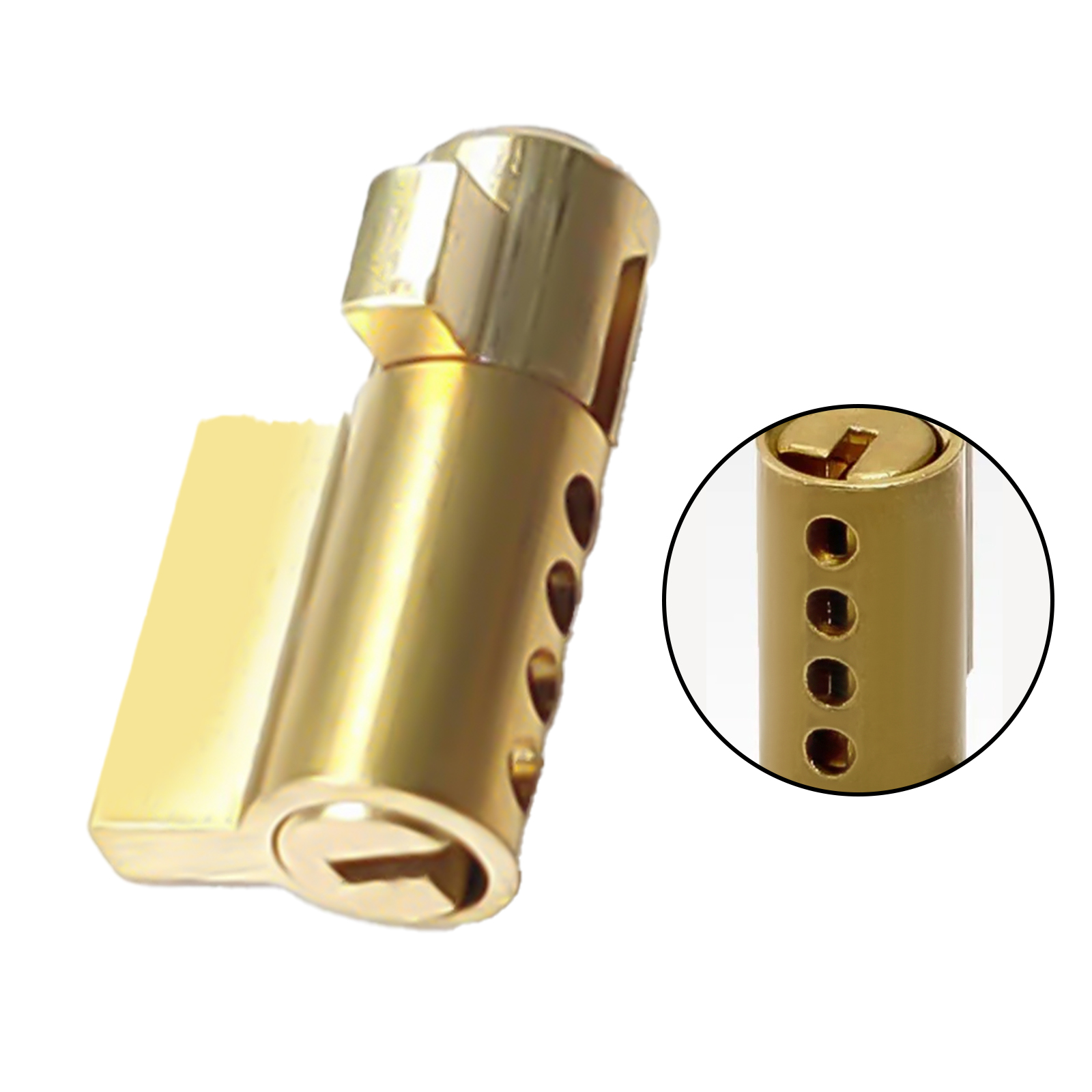 Lock Cylinder with Key Copper Heavy Duty Hidden Lo... – Grandado