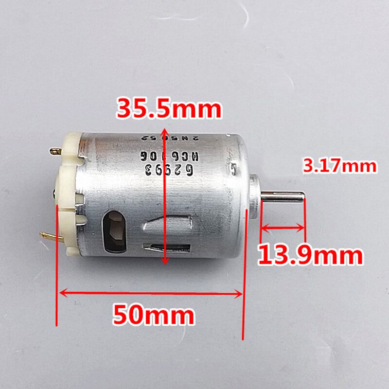 1PC DC 6V 550 High Speed High Power Motor 30000 RP... – Grandado