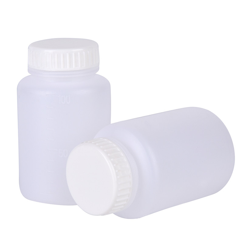 2 Pcs 100ml Cylinder Shaped Clear Plastic Chemical... – Vicedeal
