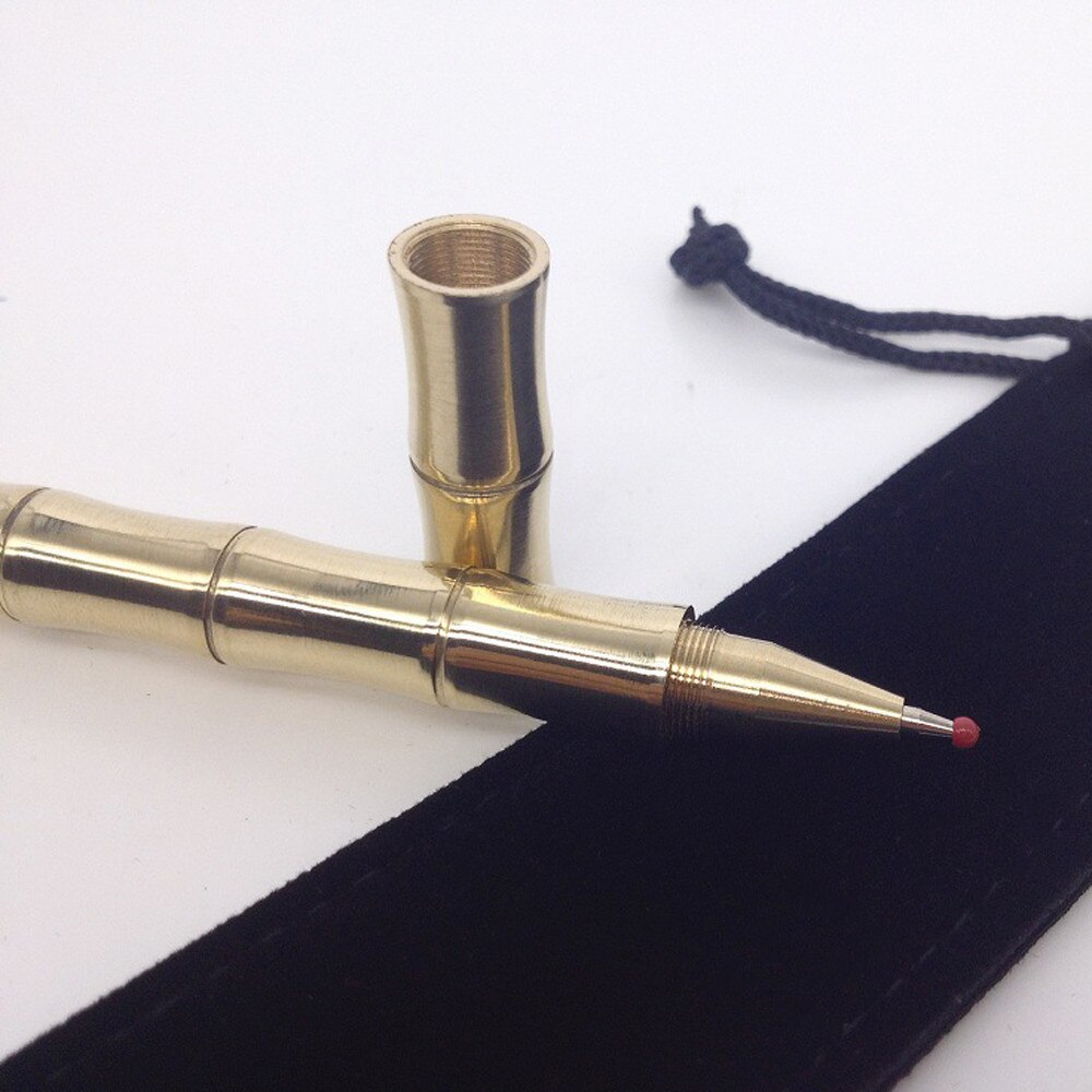 Luxury Gold Minimalism Superfine Ballpoint Pen Pur... – Grandado