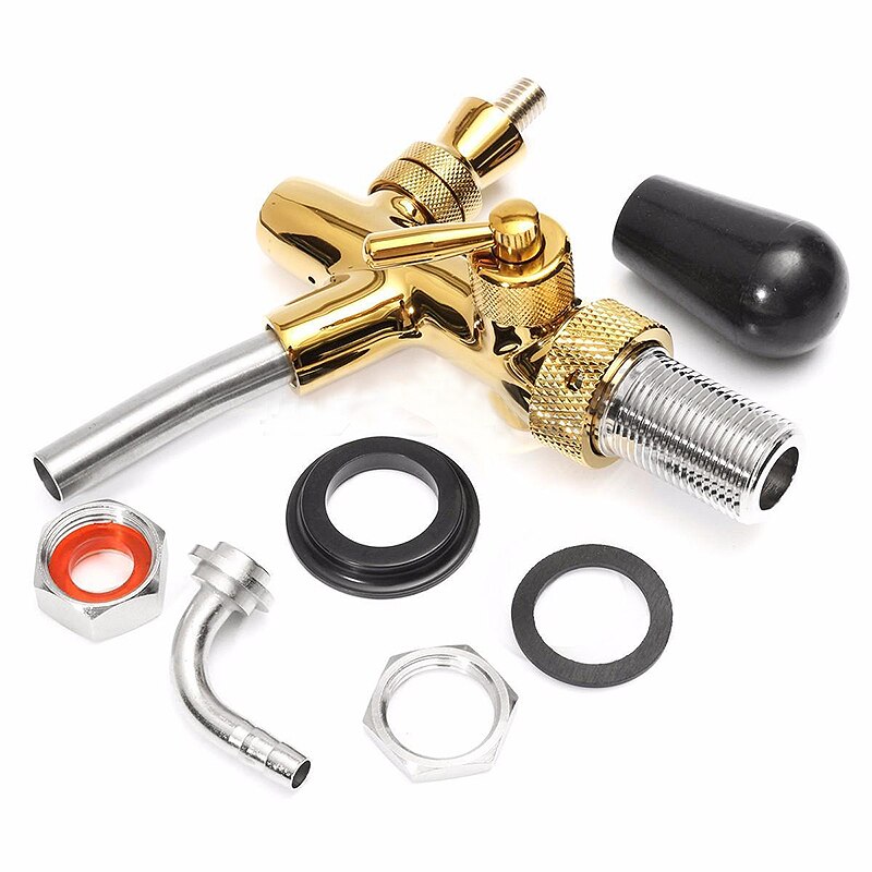 Stainless steel Golden Adjustable Draft Beer Fauce... – Grandado