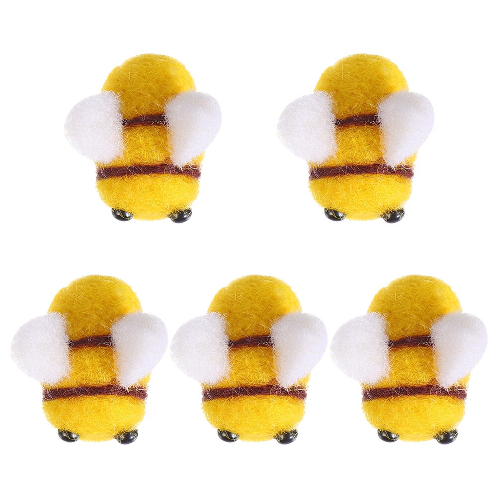5Pcs Wool Felt Bees Decorations DIY Mini Bees Craf... – Vicedeal