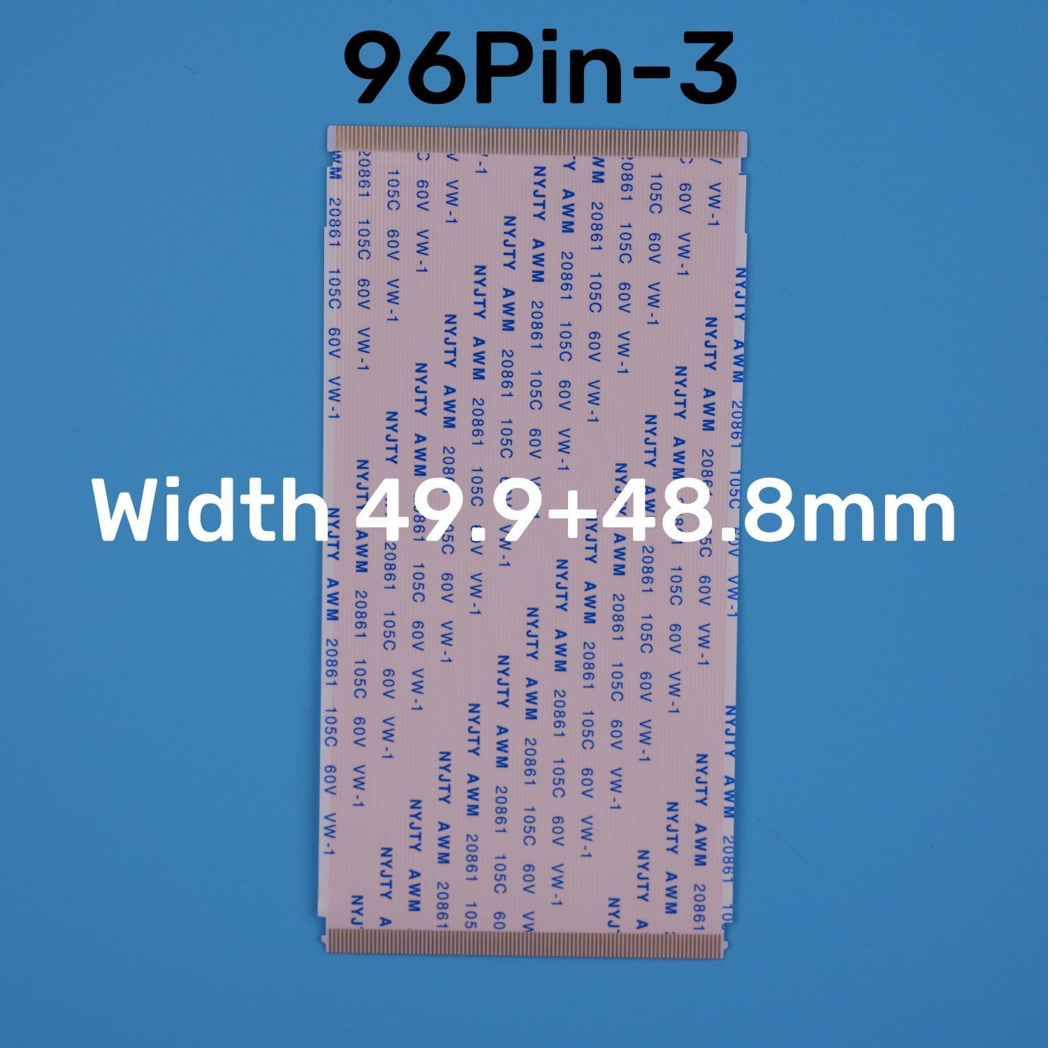 96 Pin FFC Ribbon Cable FPC Flexible Flat Flex Cab... – Grandado